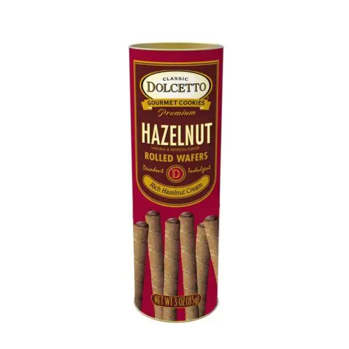 Dolcetto Rolled Wafer Hazelnut - Wholesome Fresh