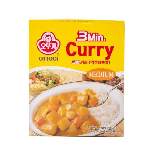 Ottogi 3 Min Curry Medium - Wholesome Fresh
