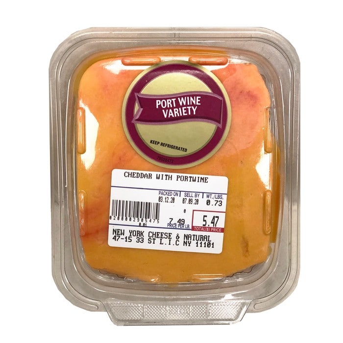 Port Wine Cheddar - Wholesome Fresh