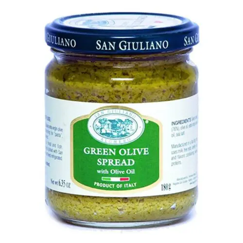 San Giuliano Green Olive Spread - Wholesome Fresh