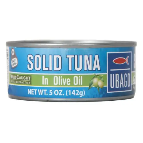 Ubago Gourmet Wild Caught Tuna Solid Light In Olive Oil (Can ...